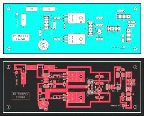 РА на Irf510 Ham Radio Electronic Schematics Radio