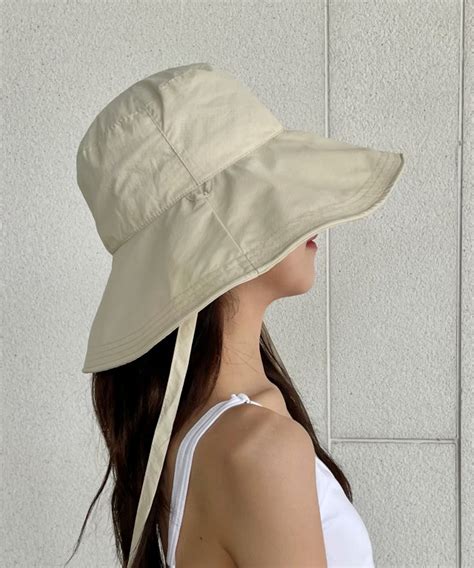 [당일2시출고] 여성벙거지모자 챙넓은 바스락 턱끈 벙거지 모자 에이블리