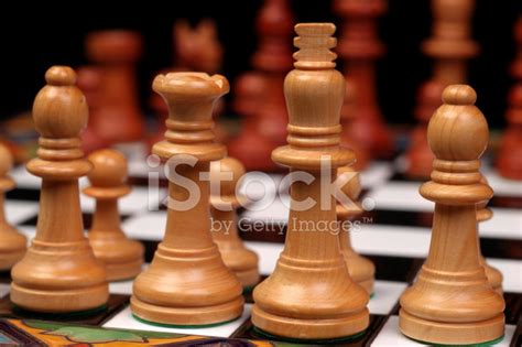 보드에 체스 조각 스톡 사진 Freeimages
