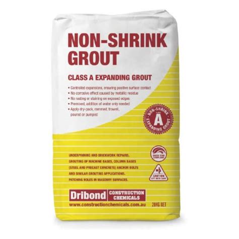 Dribond Non Shrink Grout The Waterstop Shop