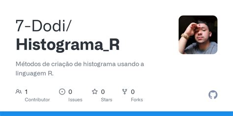 Github 7 Dodihistogramar Métodos De Criação De Histograma Usando A