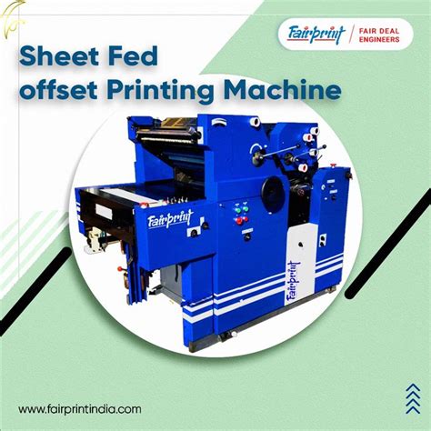 Sheet Fed Offset Printing Machine