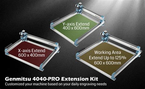 Introducing 6060 Extension Kit For 4040 Pro Cnc Router Machine