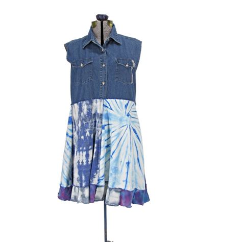 Tie Dye Dress Etsy