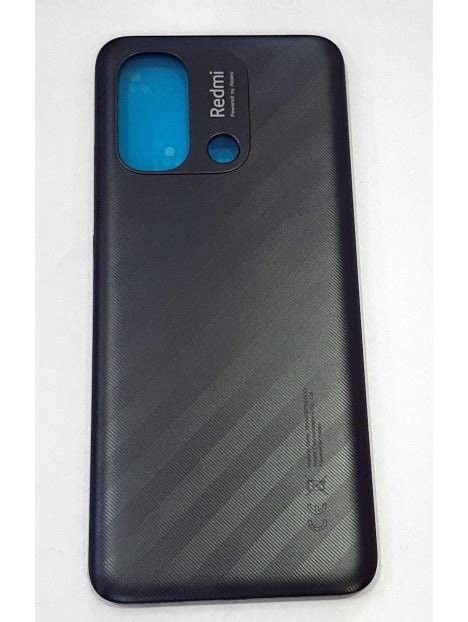 Tapa Trasera Negra Para Xiaomi Redmi 12c