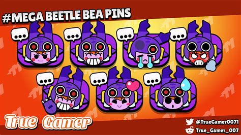 Dont Call Me Honey Mega Beetle Bea Pins Skin Count 70108 Rbrawlstars