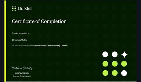 Generativeai Outskill Ailearning Lifelonglearning