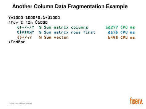 ppt optimizing apl matrix indexing for application programmers
