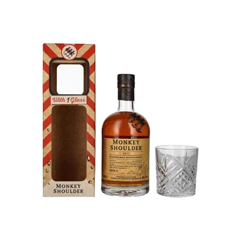 Monkey Shoulder Whisky With Glass 700ml Maya Enterprises