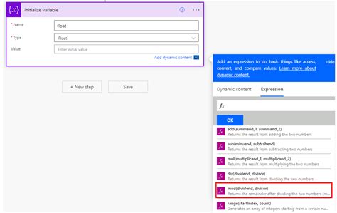 mod math function power automate cloud flows kaizen personal computer work