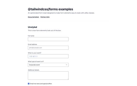 Tailwind Css Forms Plugin A Step By Step Build Guide