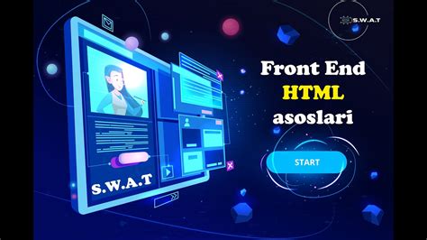 1 dars html kirish front end dasturlash website frontend