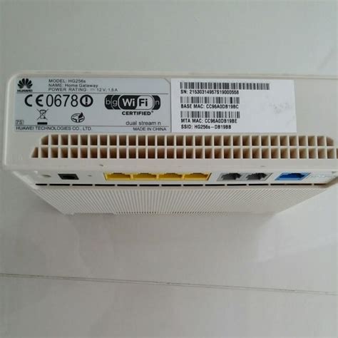 Huawei Hg256s Home Gateway Router For Starhub Fibre Computers And Tech Parts And Accessories