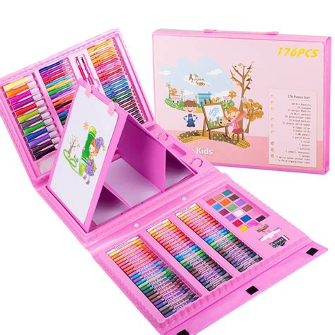 86 168 шт цветной карандаш набор художника кисть для рисования набор инструментов детский сад