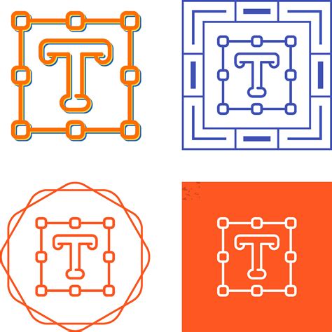 Text Tool Vector Icon 40795749 Vector Art At Vecteezy