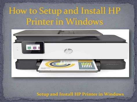 Ppt How To Setup And Install Hp Printer In Windows Powerpoint Presentation Id