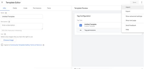 Google Tag Manager GTM Templates Developer Guide