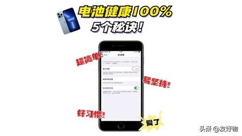 苹果电池健康怎么恢复100（iphone电池健康100的秘诀）电脑装配网 手机版
