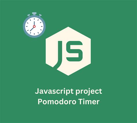 javascript project pomodoro timer