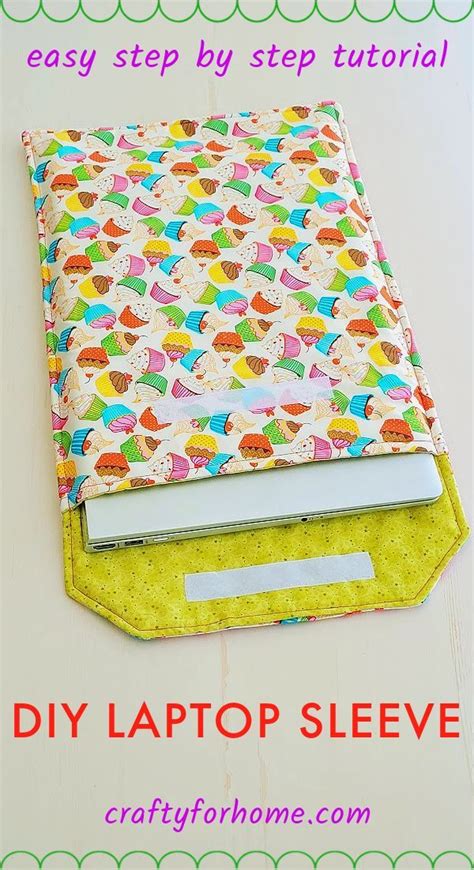 Diy Fabric Laptop Sleeve Tutorial