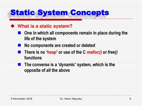 Static Systems Gconf Tconf Ppt Download