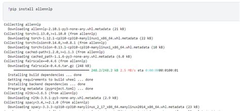 How To Install Allennlp In Kaggle Geeksforgeeks