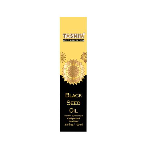 Масло черного тмина Эфиопское Tasnim Gold Collection – 100 мл
