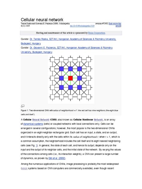 cellular neural network pdf applied mathematics systems science