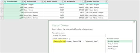 Excel Power Query And Data Types A4 Accounting
