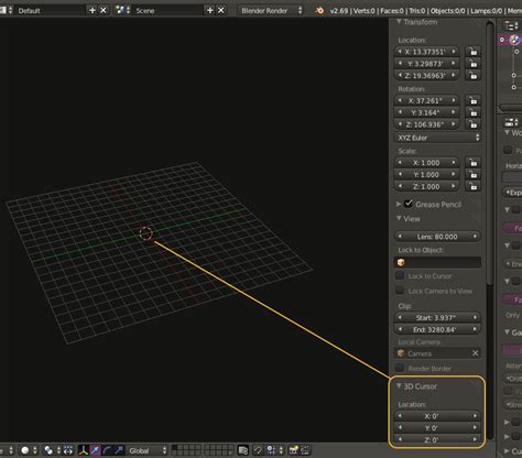 Something Blender Blender 3d Cursor Adding Objects In General And A Little About Placing Them
