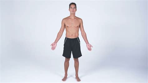 Standing Man Side View Cumception