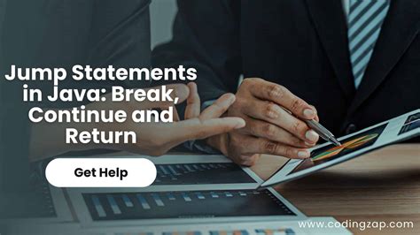 Jump Statement In Java Break Continue And Return