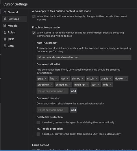 How To Enable Actual Yoloauto Run Mode How To Cursor Community
