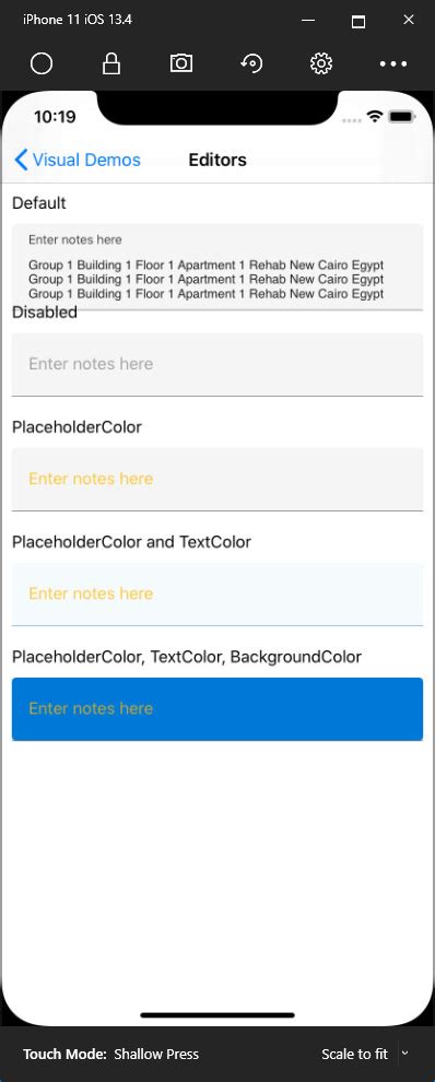 Bug Visual Material Bug In The Editor Ios Issue Xamarin Xamarin Forms Github