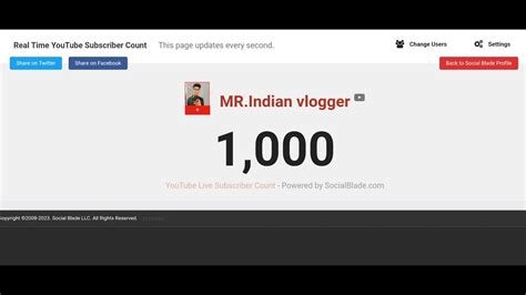 Live Subscribers Count Youtube
