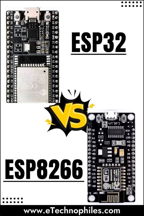 Esp8266 Vs Esp32 A Detailed Comparison