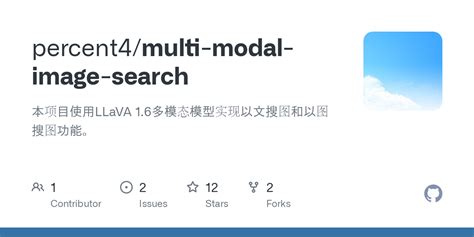 Github Percent Multi Modal Image Search Llava