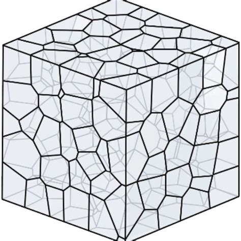 The 3d Voronoi Diagram Generated By Random Sites Download Scientific Diagram