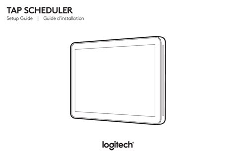 Logitech Tap Scheduler Set Up Guide And Manual