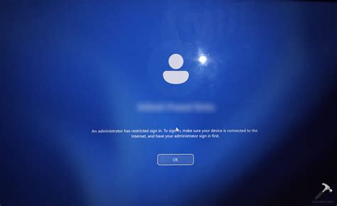 Fix An Administrator Has Restricted Sign In Windows 11