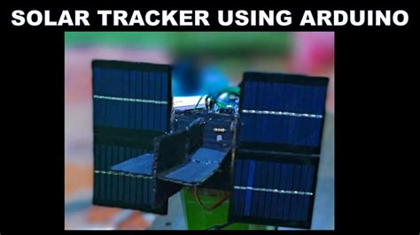 Solar Tracker Arduino Solar Panels With Arduino Solar ATALL