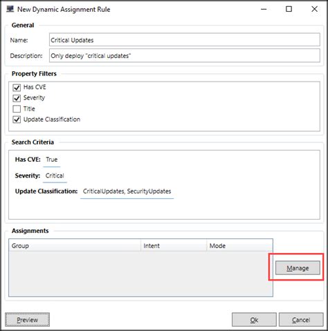 Manage Dynamic Assignments Patch My Pc