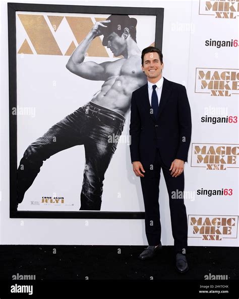 Matt Bomer Attending Magic Mike Xxl World Premiere Held At Tcl