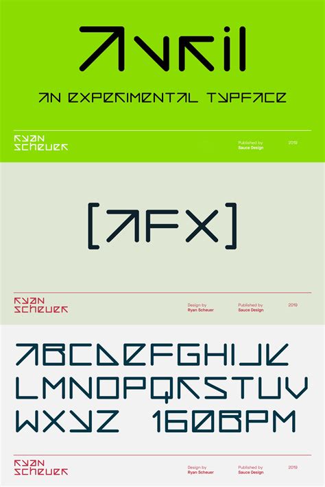 [wip] Typeface Inspired By My Favorite Artist Aphex Twin Typography