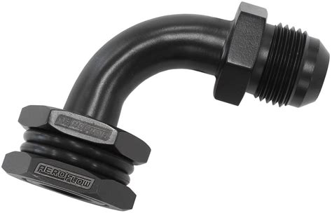 Turbo Drain Bulkhead 90° 10an Male — Performance Parts Plus