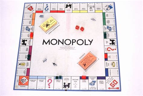Monopoly Game Board Layout Peterainsworth