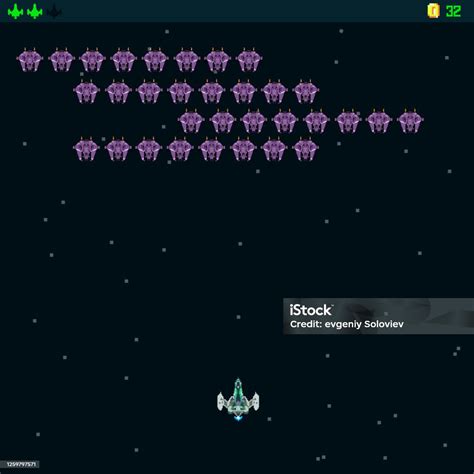 아케이드 복고풍 비디오 게임 8 비트 아케이드 군함 촬영 지도 배경 벡터 그래픽 디자인 일러스트 별빛 아래에서 전투 오래된 컴퓨터 게임 Brand Name Video