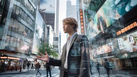 Premium Photo Augmented Reality Transforming Urban Navigation