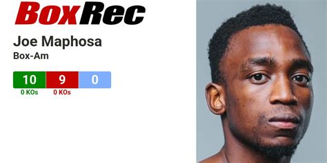 Boxrec Joe Maphosa
