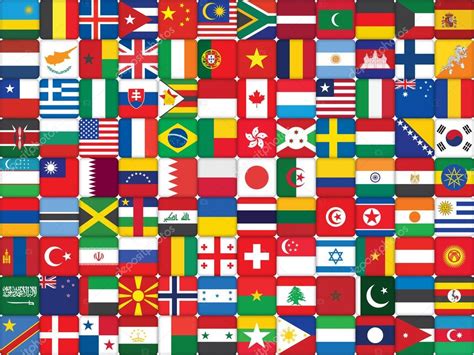 World Flags Background